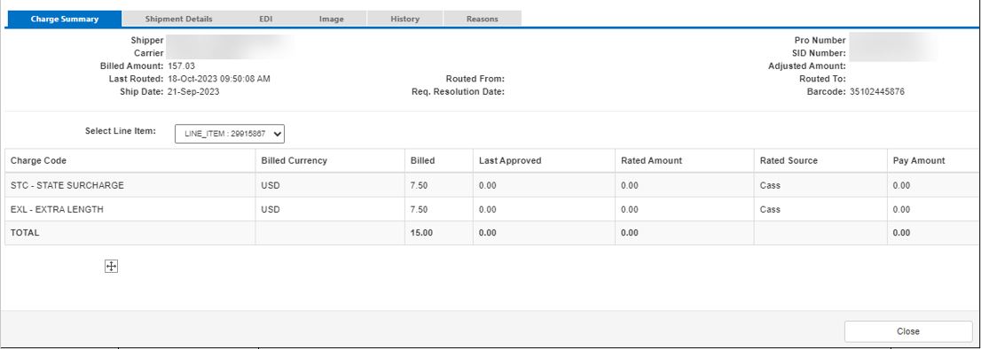 CassPort - Inquiry Tool – Cass Freight