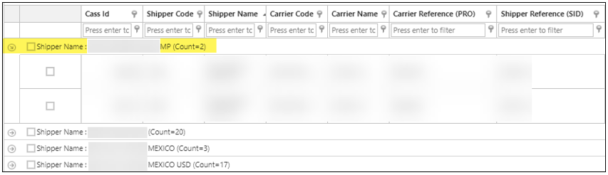 CassPort - Inquiry Tool – Cass Freight
